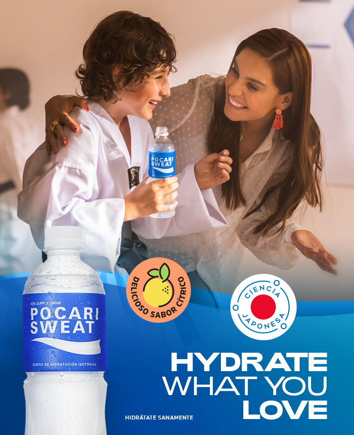 POCARI SWEAT México | Refreshing beverage of Japanese origin